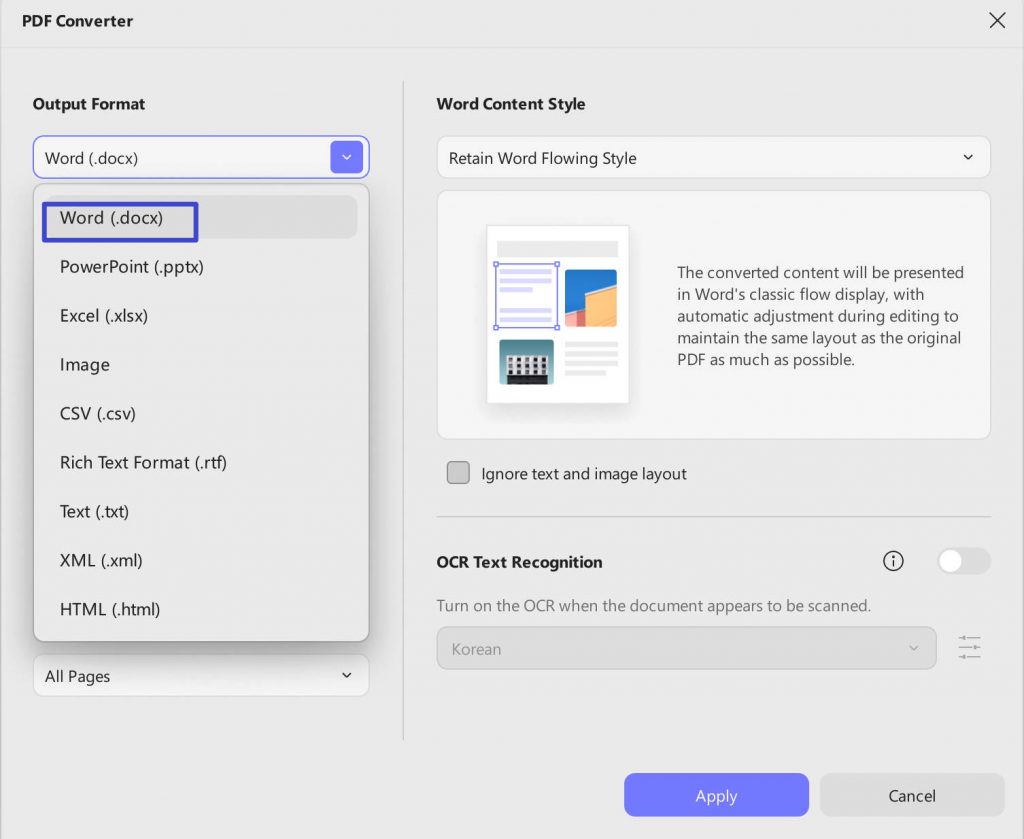 كيفية تحويل PDF إلى Word باستخدام iLovePDF (سهل وسريع) | UPDF