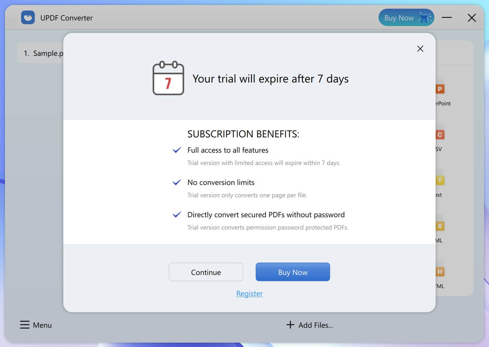 Getting Started with UPDF Converter | UPDF