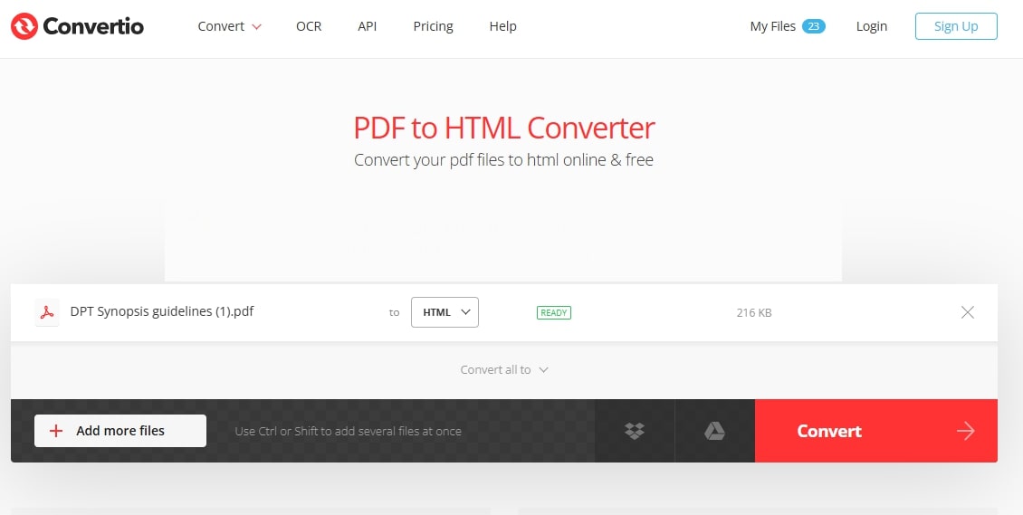 Guide on How to Convert PDF to HTML Online and Offline - UPDF