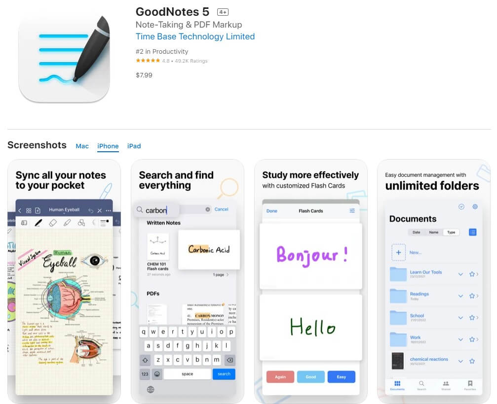 5 Free PDF Note Taking App for iPad and iPhone