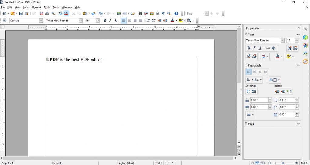 Open Office PDF Editor: Features, Drawbacks, and More| UPDF