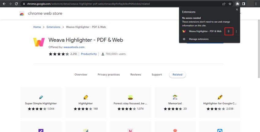 Weava Highlighter: Effortlessly Highlight PDF and Website | UPDF