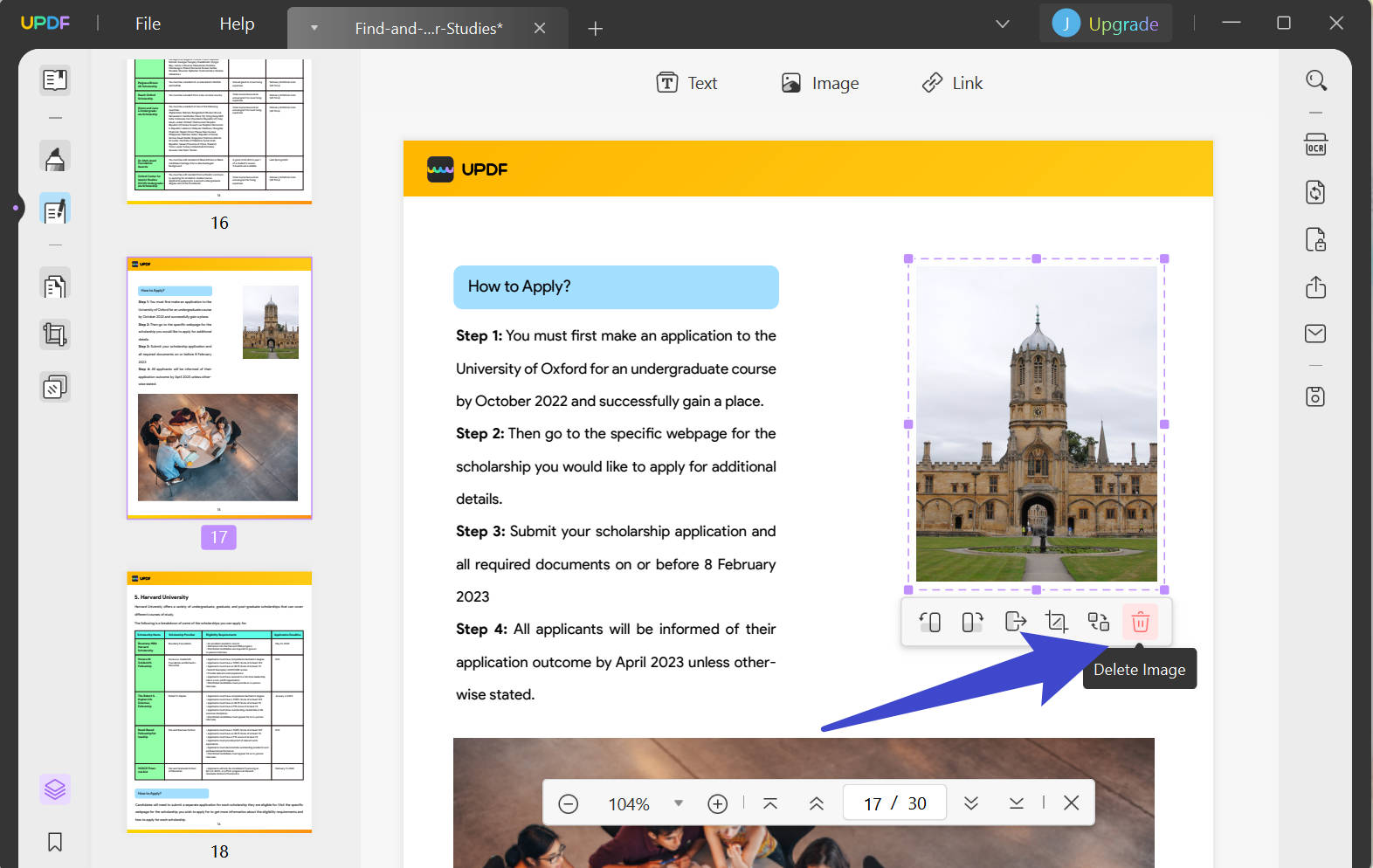 Remove Images From PDF For Windows Mac UPDF