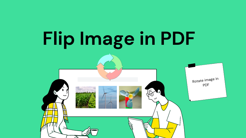 How to Flip a PDF Image with No-cost Tricks | UPDF