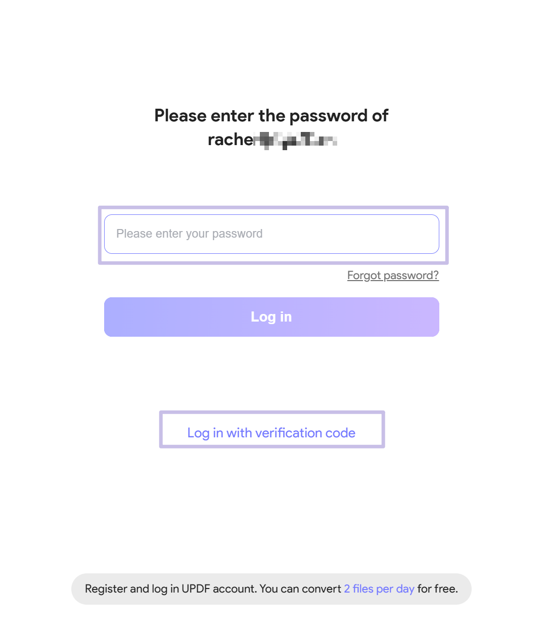 Sign Up a UPDF Account | User Guide