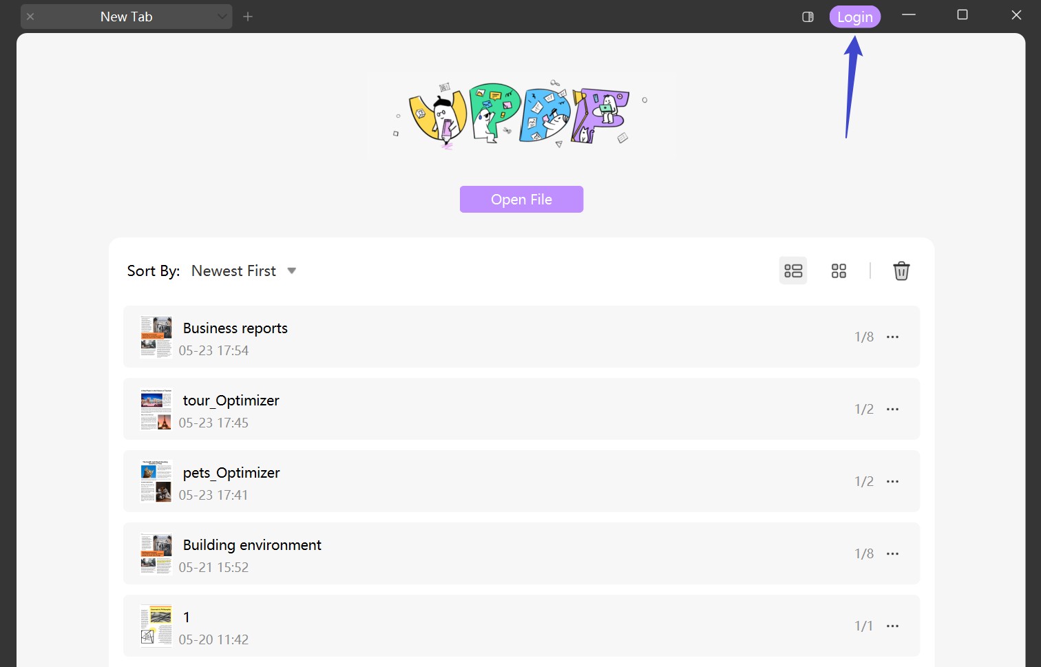 Sign Up a UPDF Account | User Guide