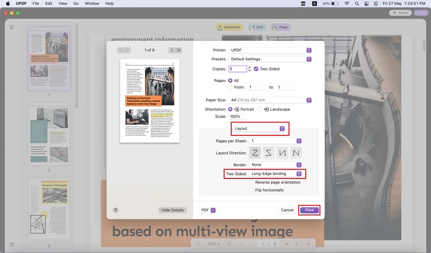 How to Print Double Sided PDF Quickly | UPDF