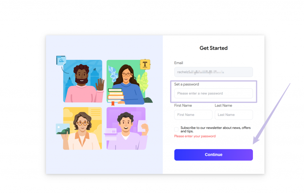 Sign Up a UPDF Account | User Guide