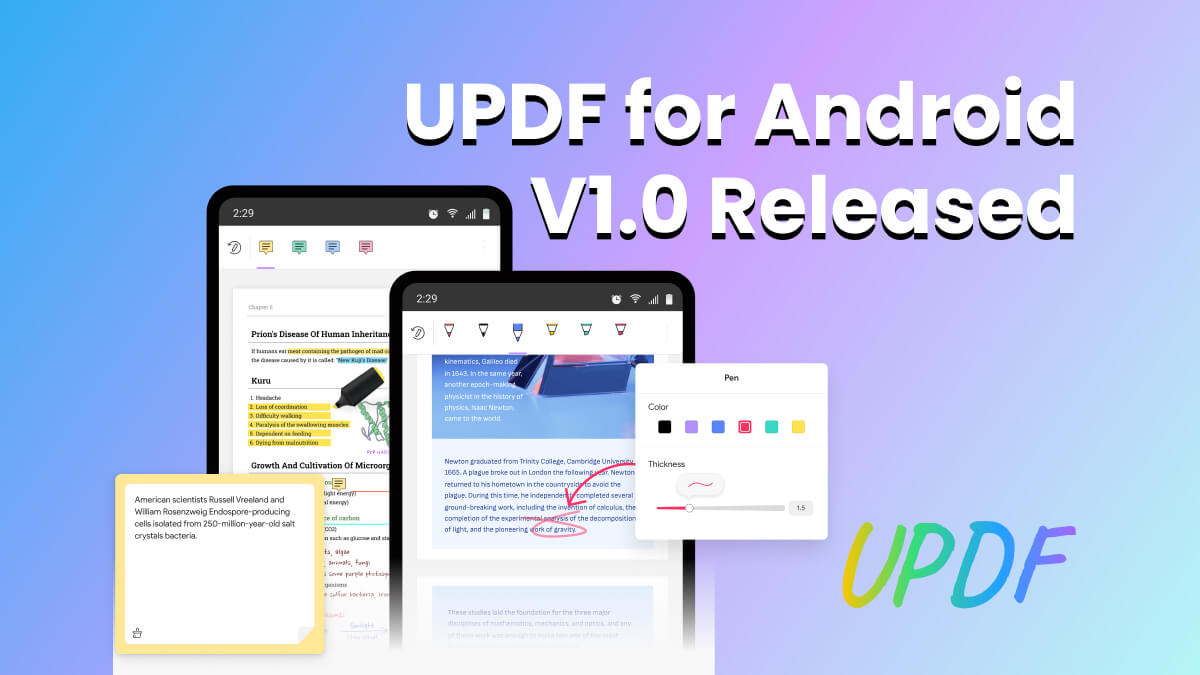 Conquering the PDF Mobile Experience- UPDF for Android V1.0 Released | UPDF