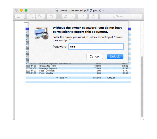 How to Remove Password from PDF in Mac Preview