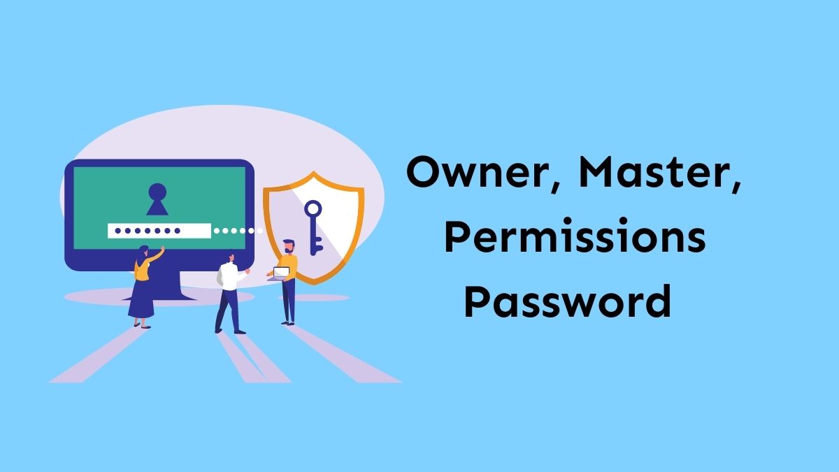 How To Add And Remove Open And User Password From Pdf Updf