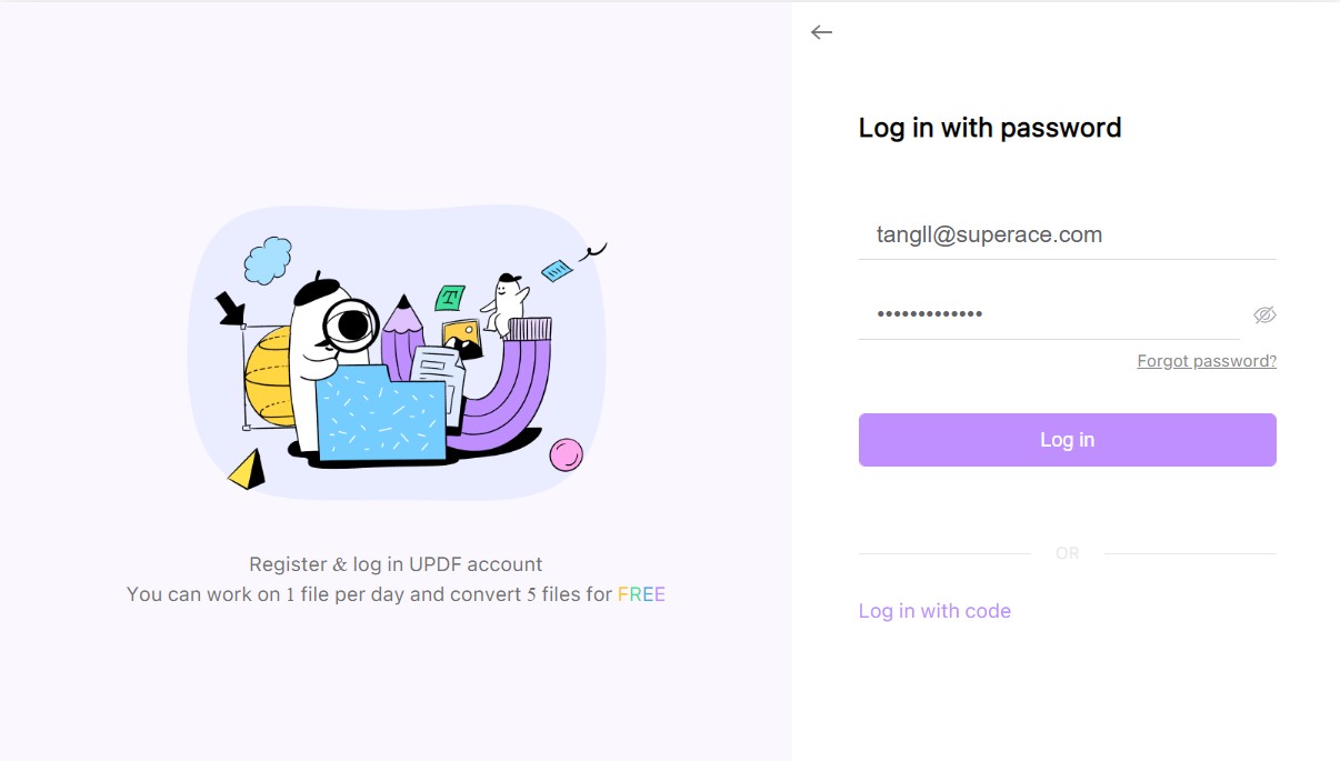 How to Sign Up UPDF for Mac | User Guide