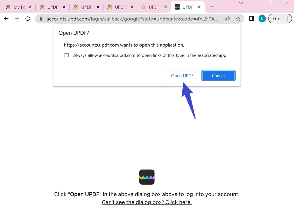 Sign Up a UPDF Account | User Guide