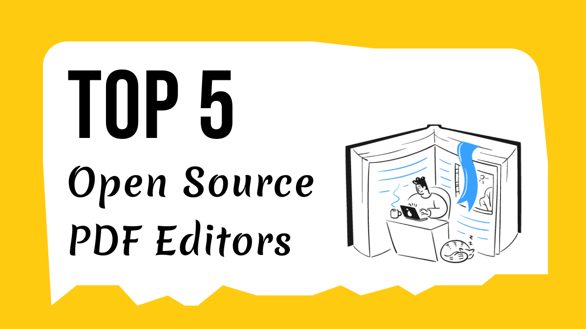 5 Top Free Open Source PDF Editor 5 Top Free Open Source PDF Editor