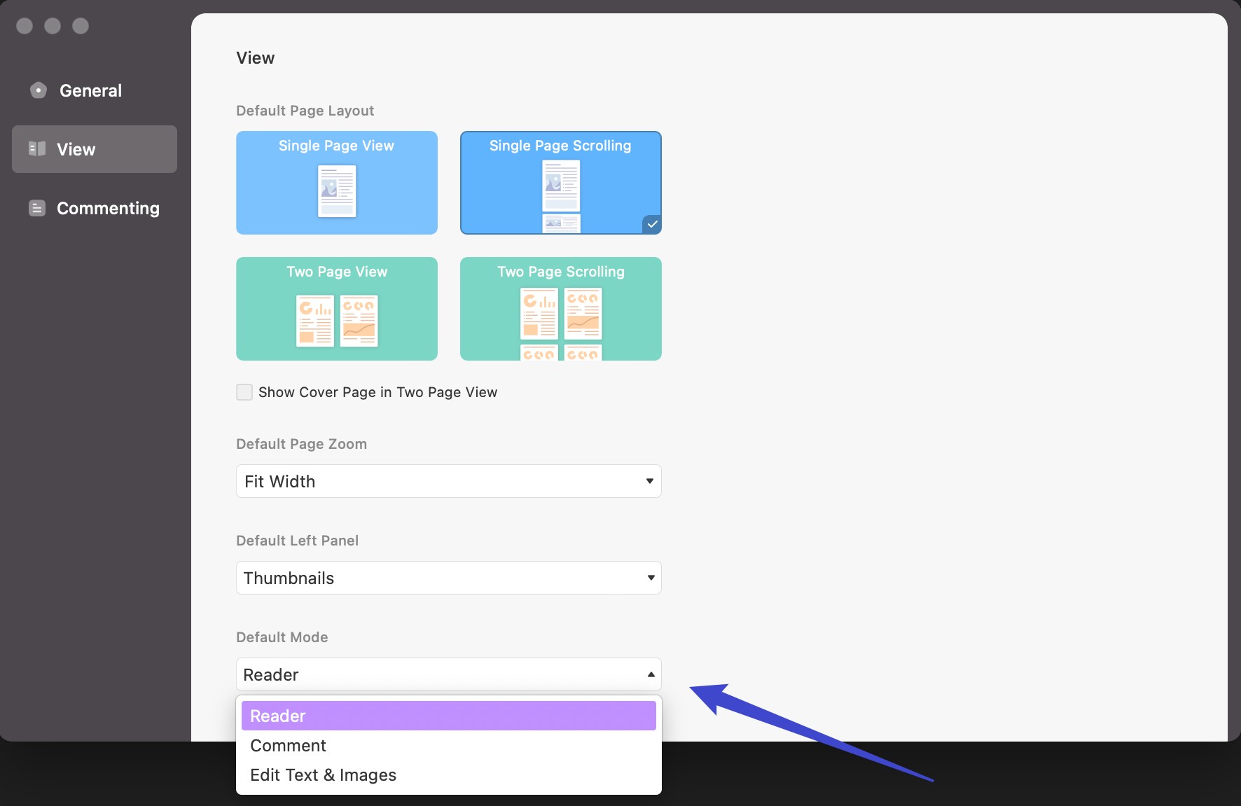 Definir Preferências para UPDF no Mac | Guia do Usuário