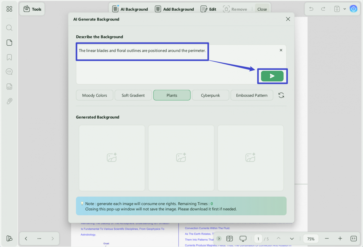Add PDF Backgrounds Easily with Colors, Images & Tips - UPDF