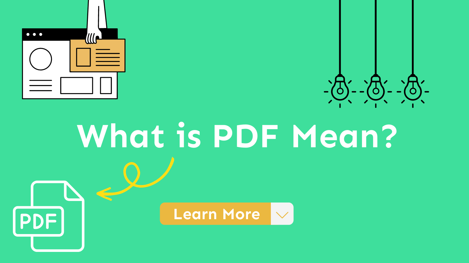 What Does PDF Mean And How To Use It 