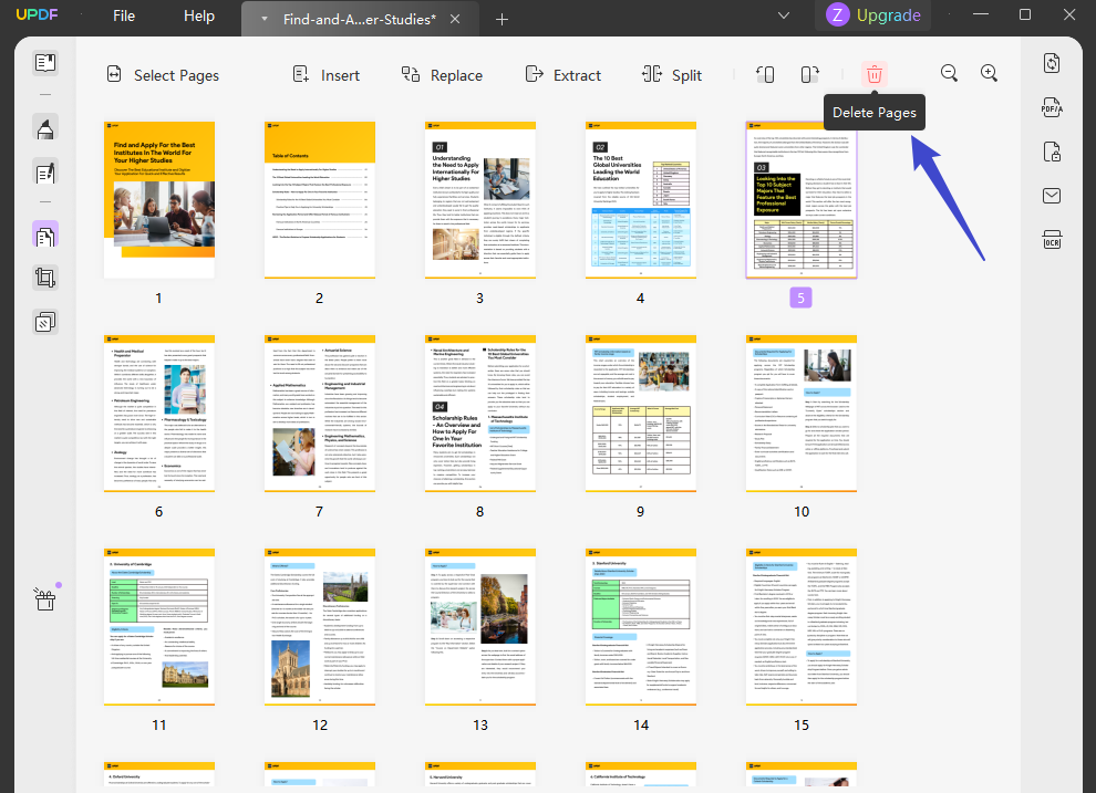 Easy Way to Remove Pages from PDF
