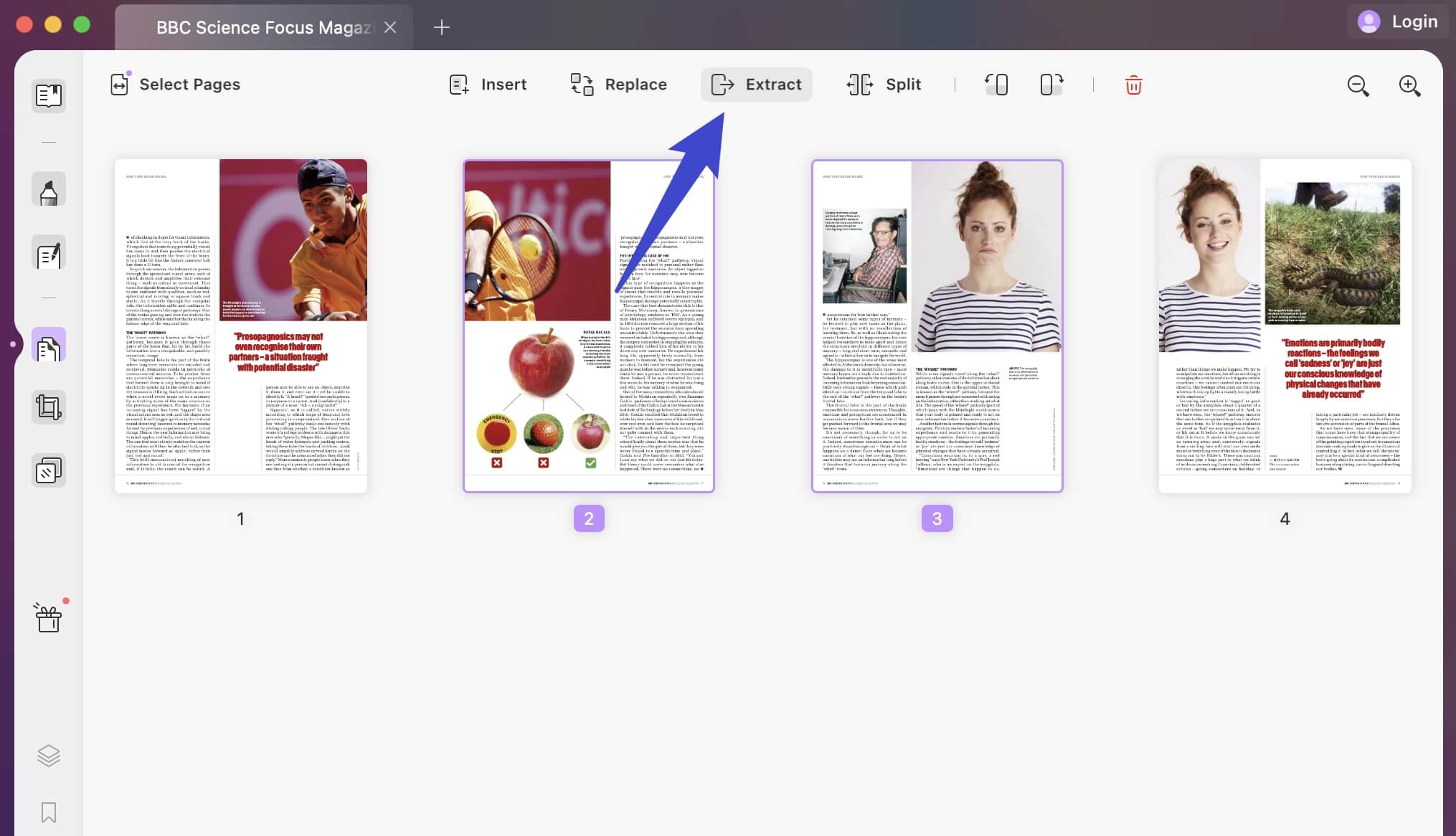 Comment fractionner un PDF sur Mac avec en 2023 | UPDF