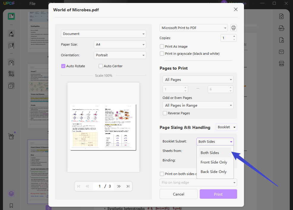 PDFを小冊子として印刷する簡単な方法