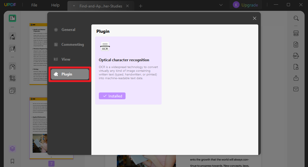 Set Preferences for UPDF on Windows | User Guide