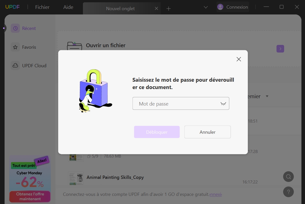 3 méthodes pour un PDF protégé par mot de passe | UPDF