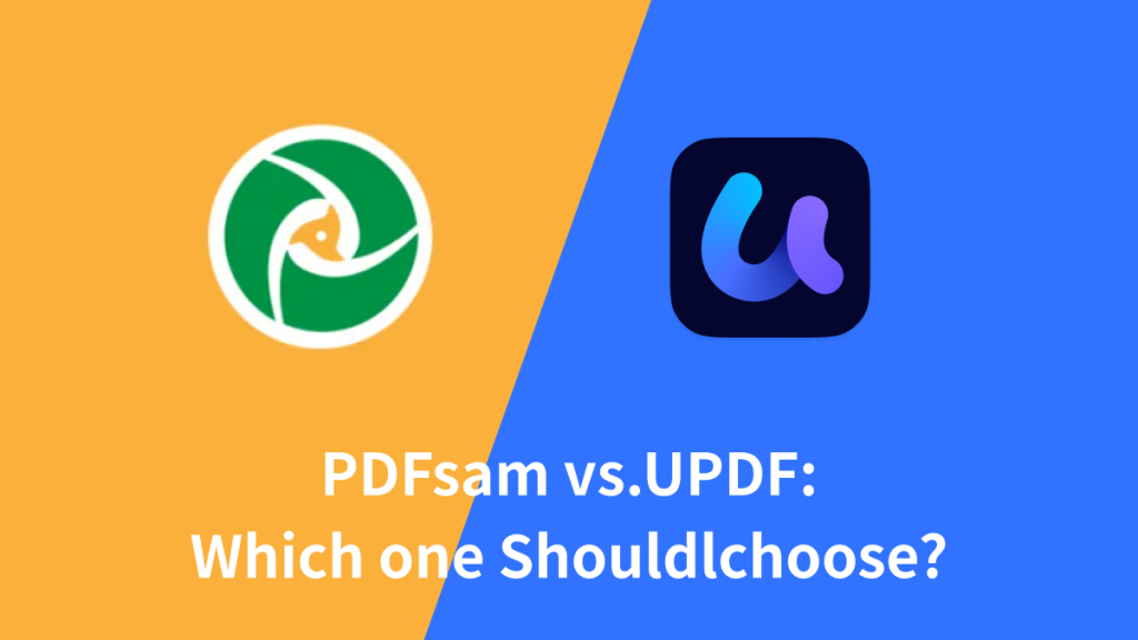 PDFsam vs UPDF: Deciding on the Right PDF Tool | UPDF