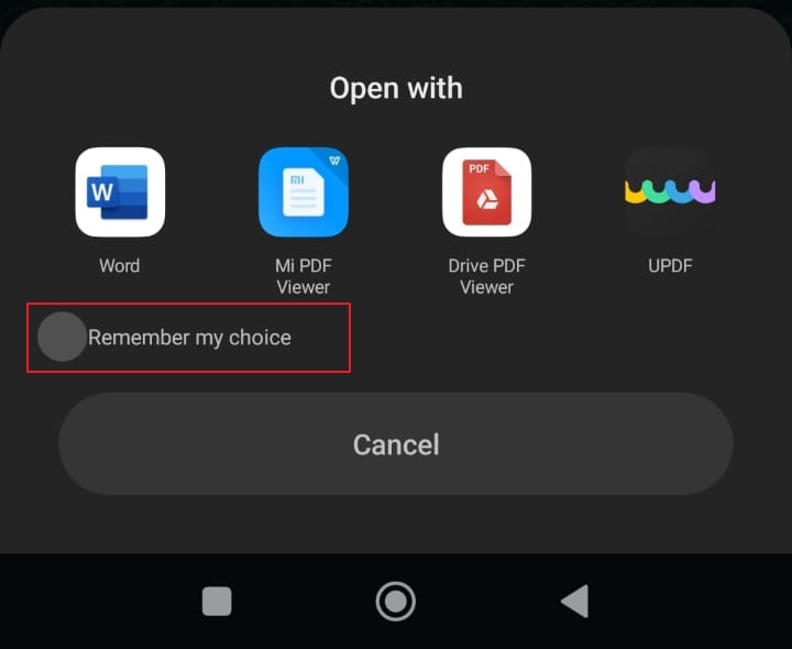Quick Guide Change Default PDF Viewer Android UPDF