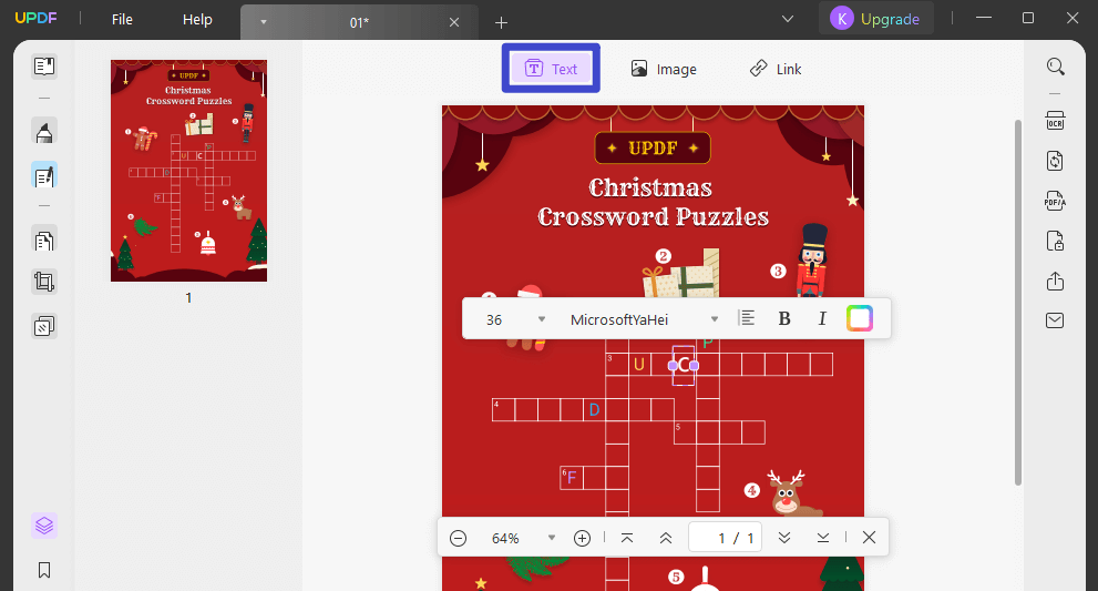 Holiday Cheer: 2025 Christmas Crossword Puzzles | UPDF