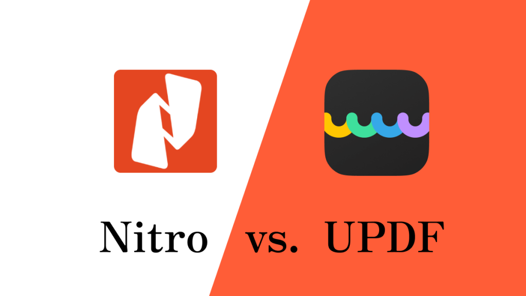 UPDF 對比 Nitro，哪個是更好的 PDF 編輯器？ | [Official] UPDF