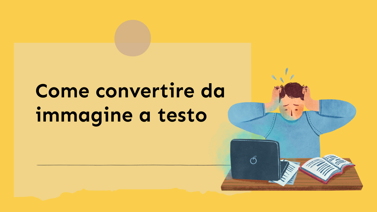 Metodo gratuito per convertire da immagine a testo