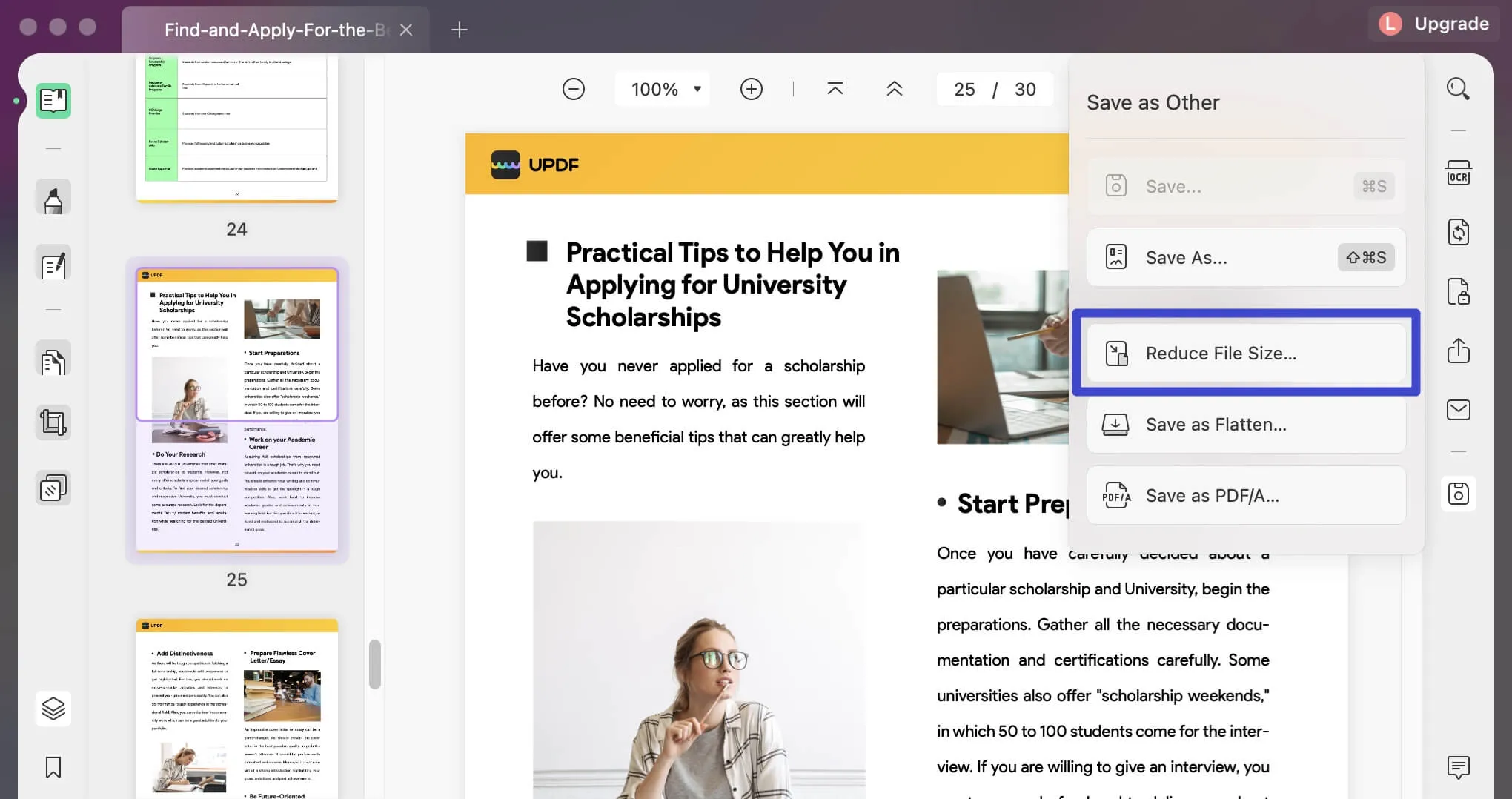 Simple Method to Compress PDF in Preview (macOS 14 Included)