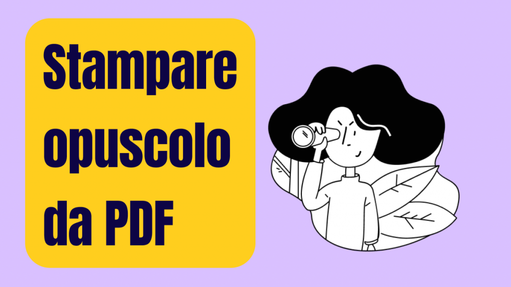 Metodi semplici per stampare opuscolo da PDF | UPDF