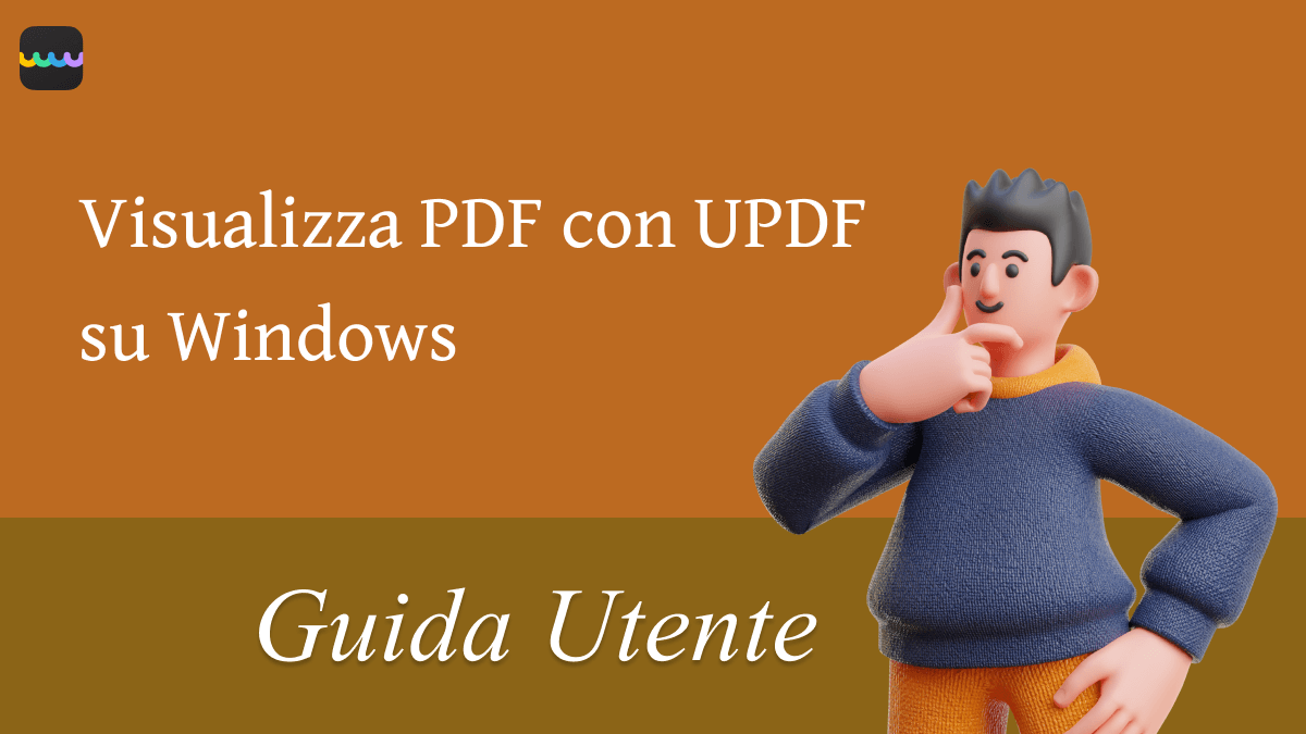 Visualizza PDF con UPDF su Windows | UPDF