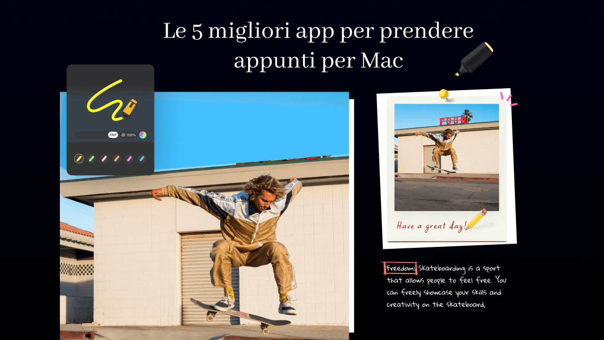 Le 5 migliori app per prendere appunti per Mac | UPDF