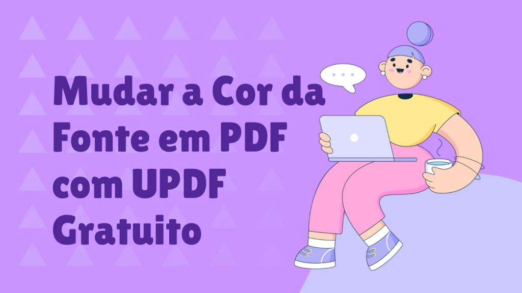2 Maneiras Eficazes de Mudar a Cor do Texto em um PDF | UPDF