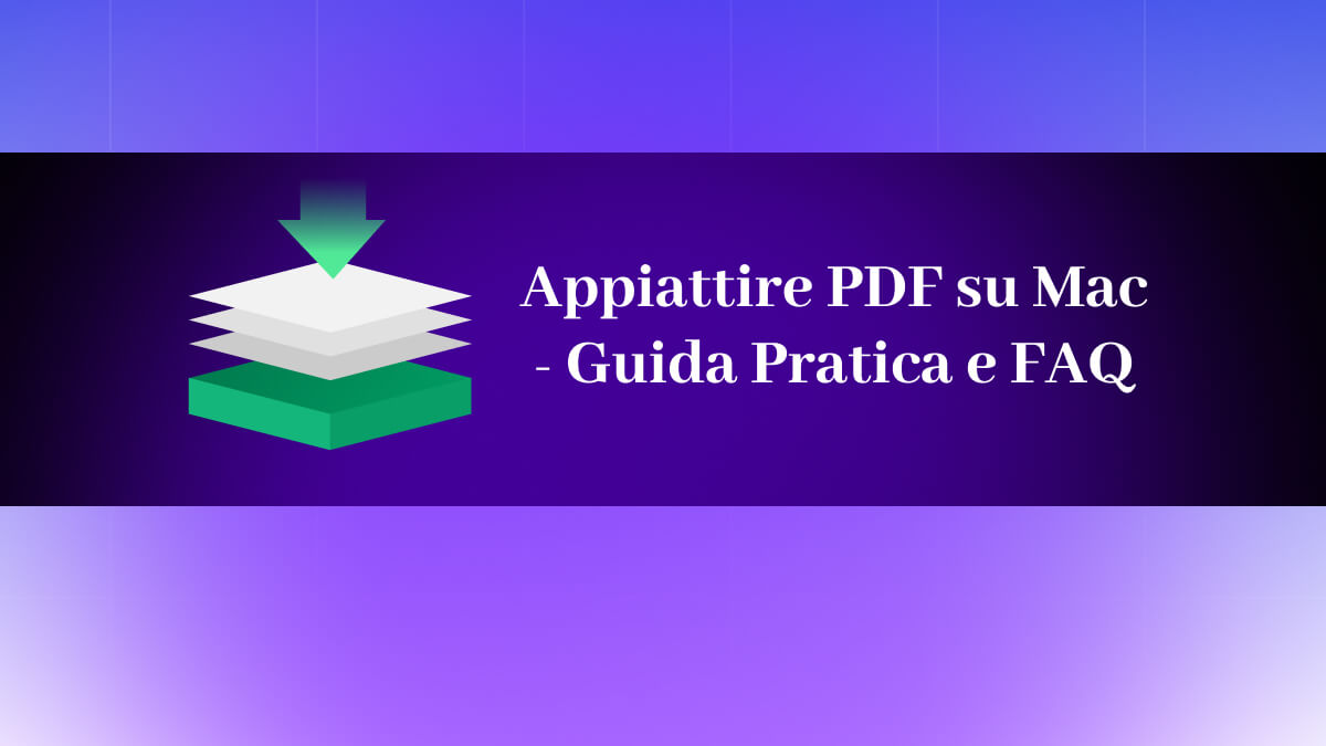 Come appiattire PDF su Mac | UPDF Come appiattire PDF su Mac | UPDF