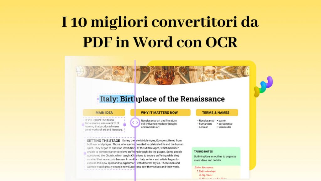 Top 10 convertitori da PDF a Word con OCR | UPDF