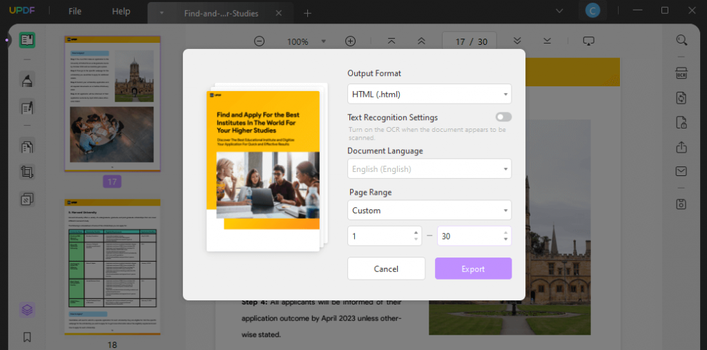 In-Depth Comparison Between PDF vs. HTML Formats | UPDF