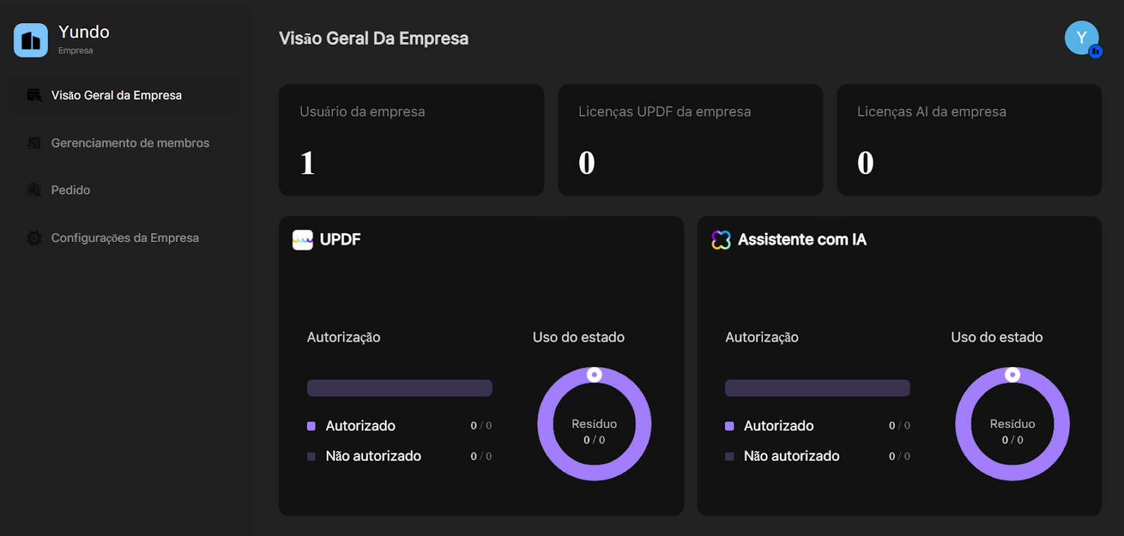 Guia do Usuário do Plano Empresarial UPDF | UPDF