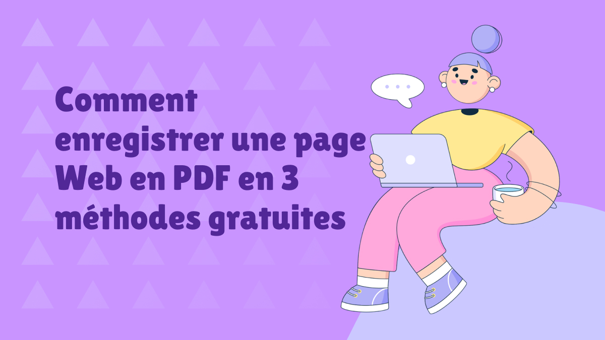 3 solutions pour enregistrer une page Web en PDF | UPDF