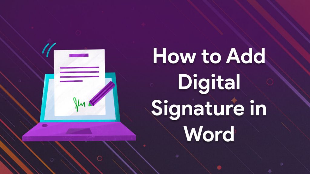 2025 Guide on How To Add Digital Signature to Word | UPDF