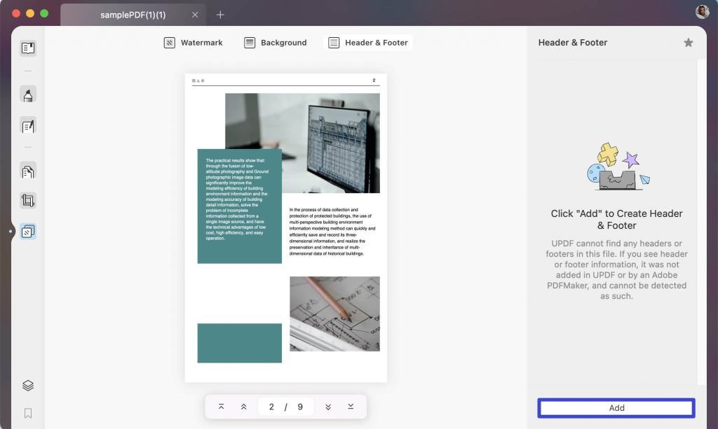 4 Easy Ways to Add Header and Footer to PDF | UPDF
