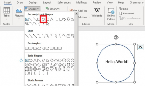 [Mais recente] Como circular algo no Word: texto e imagem | UPDF