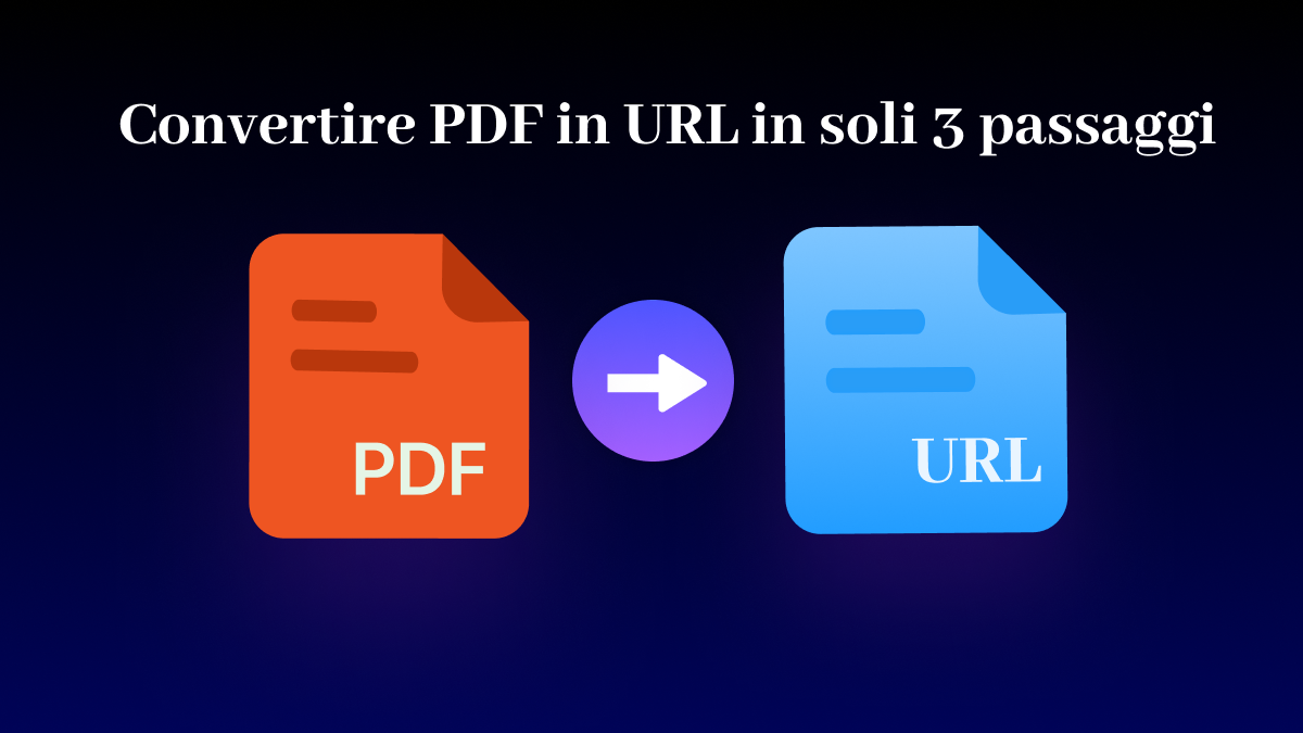 Convertire PDF in URL in soli 3 passaggi | UPDF