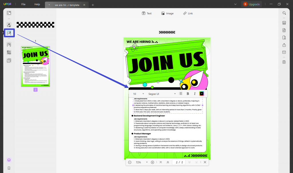 How to a Poster in Word [With Templates] | UPDF