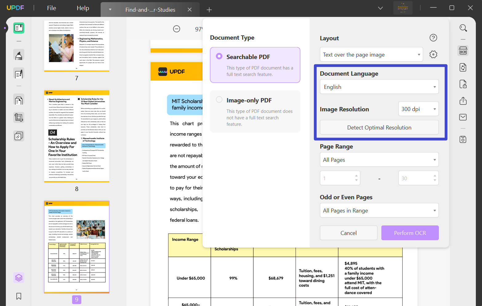 Editar PDF Digitalizado em Algumas Etapas Simples | UPDF