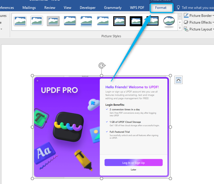 How to Flip a Picture in Word with 5 Newest Methods | UPDF