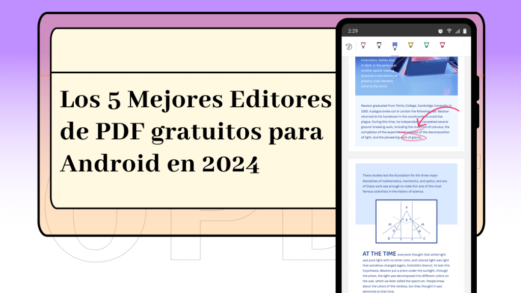 5 Mejor Editor PDF Gratis Android en 2025 | UPDF