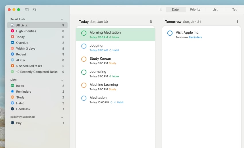 5 Task Management Mac and To Do List Apps To Look For | UPDF